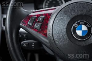 Black BMW 525 2006 in Riga, with an engine capacity of 2.50 L and mileage of 329 thousand km for 6995 €, photo 19 on AUTOMOTO.COM.LV