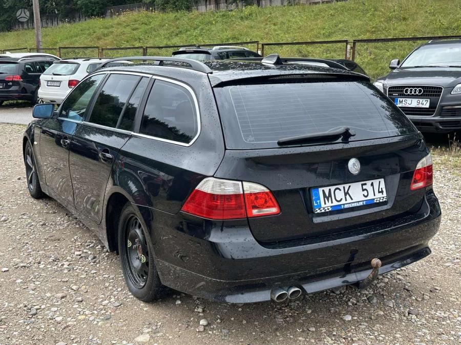 Черный БМВ 525 2006 в Вильнюс, объемом двигателя 2.50 л и пробегом 373 тыс. км за 1600 €, фото 5 на AUTOMOTO.COM.LV