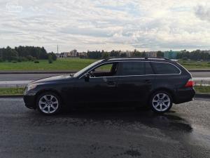 Black BMW 525 2006 in Utena, with an engine capacity of 2.50 L and mileage of 471 thousand km for 2800 €, photo 3 on AUTOMOTO.COM.LV