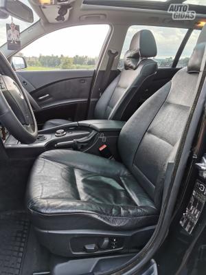 Black BMW 525 2006 in Utena, with an engine capacity of 2.50 L and mileage of 471 thousand km for 2800 €, photo 8 on AUTOMOTO.COM.LV