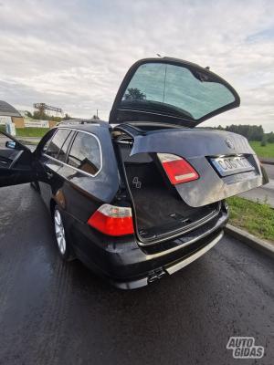 Black BMW 525 2006 in Utena, with an engine capacity of 2.50 L and mileage of 471 thousand km for 2800 €, photo 13 on AUTOMOTO.COM.LV