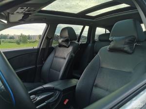 Black BMW 525 2006 in Utena, with an engine capacity of 2.50 L and mileage of 471 thousand km for 2800 €, photo 19 on AUTOMOTO.COM.LV