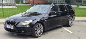 Black BMW 525 2006 in Klaipeda, with an engine capacity of 2.50 L and mileage of 308 thousand km for 2000 €, photo  on AUTOMOTO.COM.LV