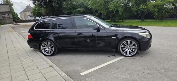 Black BMW 525 2006 in Klaipeda, with an engine capacity of 2.50 L and mileage of 308 thousand km for 2000 €, photo 4 on AUTOMOTO.COM.LV