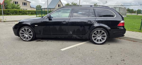 Black BMW 525 2006 in Klaipeda, with an engine capacity of 2.50 L and mileage of 308 thousand km for 2000 €, photo 5 on AUTOMOTO.COM.LV