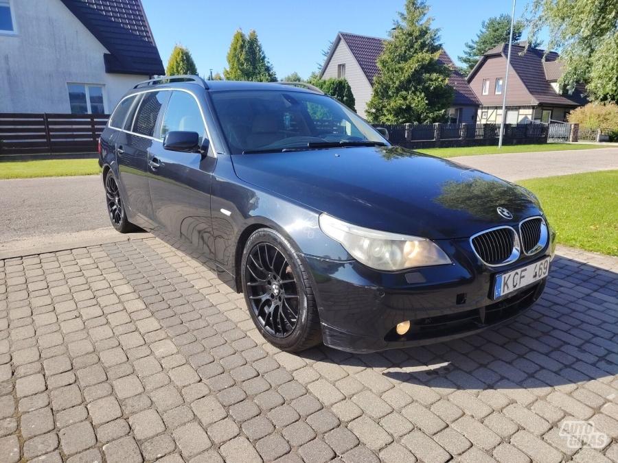Melns BMW 525 2006 Mažeikiai, ar dzinēja tilpumu 2.50 L un nobraukumu 379 tūkst. km par 2350 €, foto 4 vietnē AUTOMOTO.COM.LV