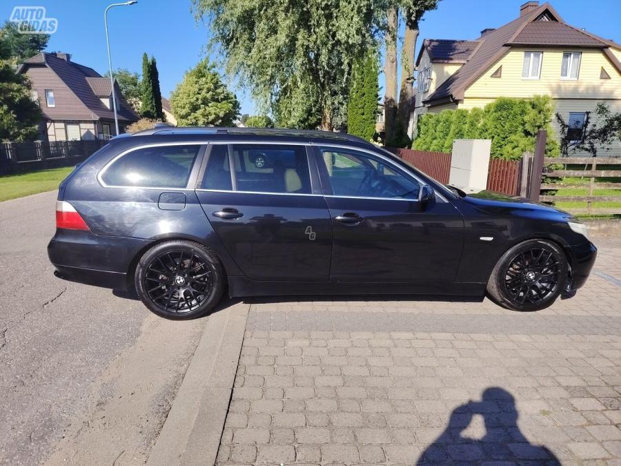 Melns BMW 525 2006 Mažeikiai, ar dzinēja tilpumu 2.50 L un nobraukumu 379 tūkst. km par 2350 €, foto 5 vietnē AUTOMOTO.COM.LV