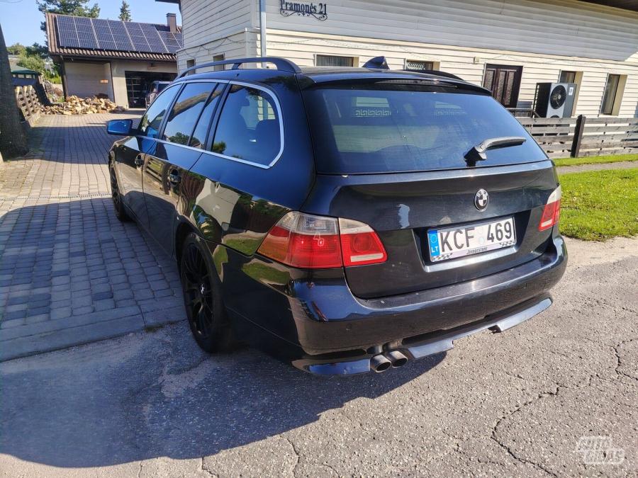 Melns BMW 525 2006 Mažeikiai, ar dzinēja tilpumu 2.50 L un nobraukumu 379 tūkst. km par 2350 €, foto 8 vietnē AUTOMOTO.COM.LV