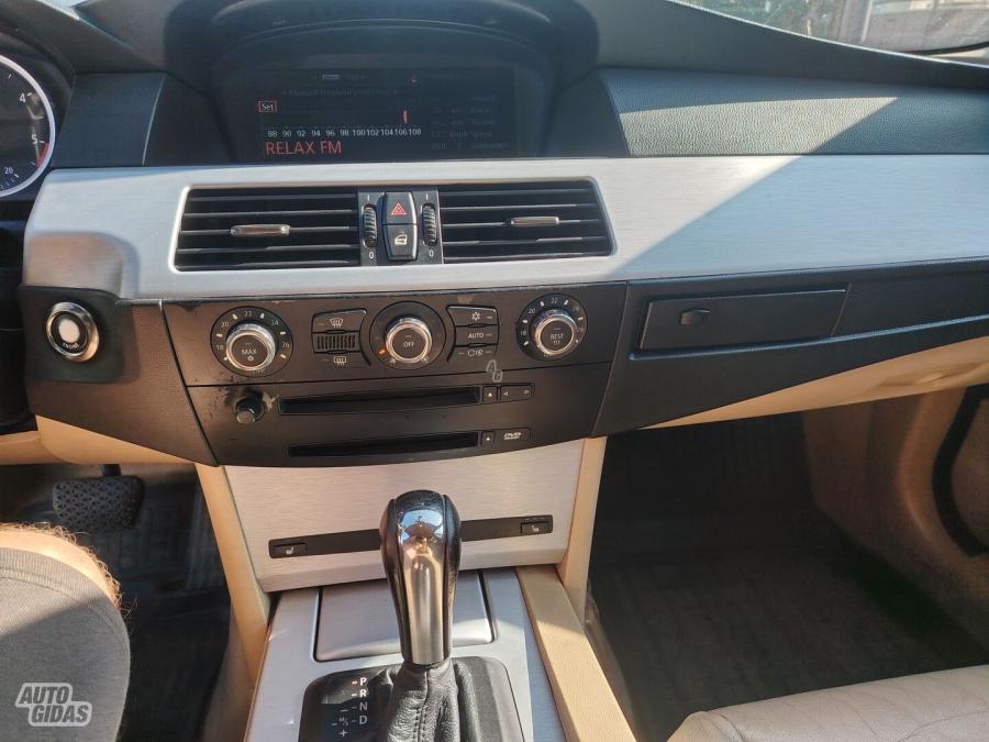 Melns BMW 525 2006 Mažeikiai, ar dzinēja tilpumu 2.50 L un nobraukumu 379 tūkst. km par 2350 €, foto 13 vietnē AUTOMOTO.COM.LV