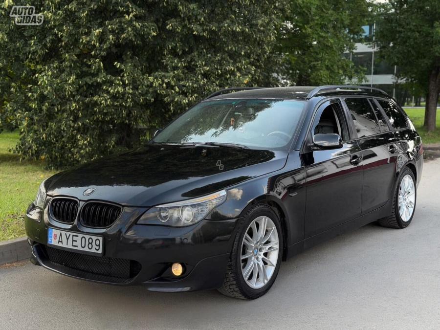 Melns BMW 525 2006 Kauņa, ar dzinēja tilpumu 2.50 L un nobraukumu 324 tūkst. km par 4000 €, foto 3 vietnē AUTOMOTO.COM.LV