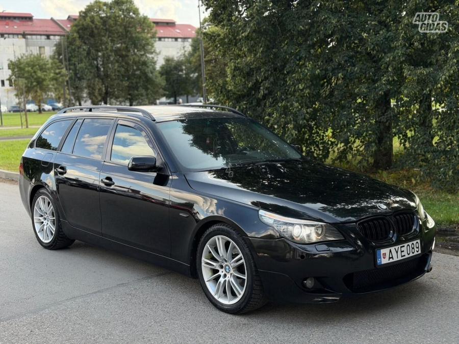 Melns BMW 525 2006 Kauņa, ar dzinēja tilpumu 2.50 L un nobraukumu 324 tūkst. km par 4000 €, foto 4 vietnē AUTOMOTO.COM.LV