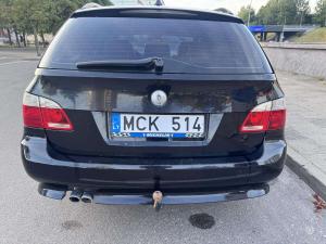 Melns BMW 525 2006 Viļņa, ar dzinēja tilpumu 2.50 L un nobraukumu 370 tūkst. km par 1200 €, foto 4 vietnē AUTOMOTO.COM.LV