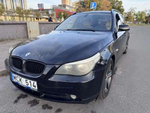 Melns BMW 525 2006 Viļņa, ar dzinēja tilpumu 2.50 L un nobraukumu 370 tūkst. km par 1200 €, foto 7 vietnē AUTOMOTO.COM.LV