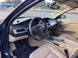 Melns BMW 525 2006 Viļņa, ar dzinēja tilpumu 2.50 L un nobraukumu 370 tūkst. km par 1200 €, foto 8 vietnē AUTOMOTO.COM.LV
