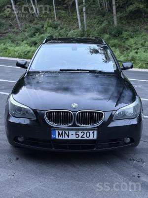 Черный БМВ 525 2006 в Рига, объемом двигателя 2.50 л и пробегом 396 тыс. км за 1750 €, фото 3 на AUTOMOTO.COM.LV