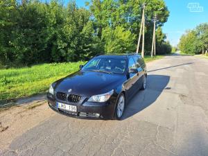 Black BMW 525 2006 in Pasvalys, with an engine capacity of 2.50 L and mileage of 421 thousand km for 2850 €, photo  on AUTOMOTO.COM.LV