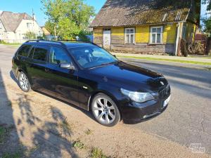 Black BMW 525 2006 in Pasvalys, with an engine capacity of 2.50 L and mileage of 421 thousand km for 2850 €, photo 3 on AUTOMOTO.COM.LV