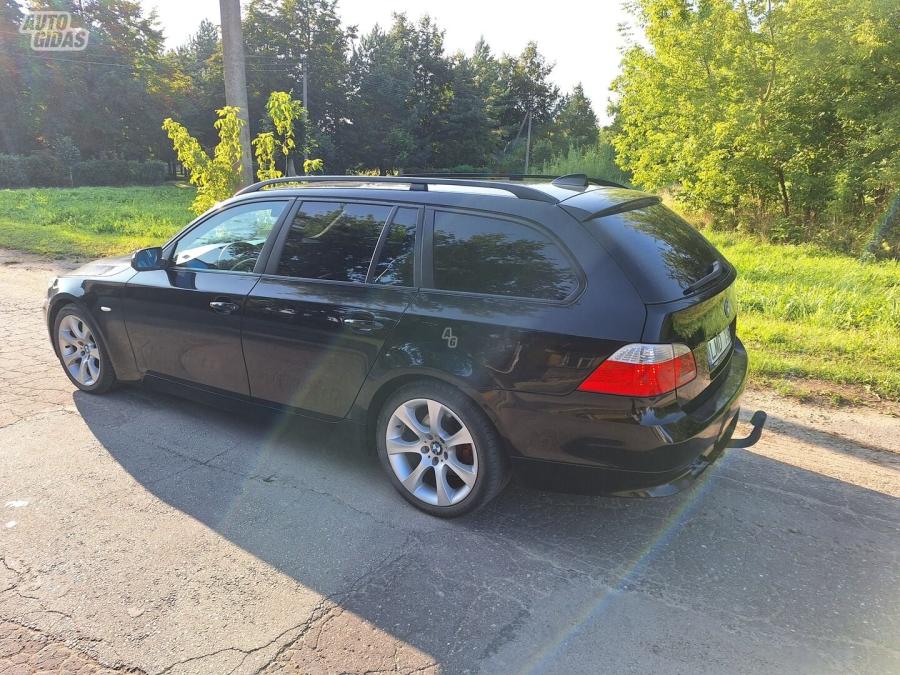 Melns BMW 525 2006 Pasvalys, ar dzinēja tilpumu 2.50 L un nobraukumu 421 tūkst. km par 2850 €, foto 5 vietnē AUTOMOTO.COM.LV