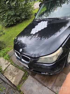 Melns BMW 525 2006 Rīga, ar dzinēja tilpumu 2.50 L un nobraukumu 469 tūkst. km par 1350 €, foto 3 vietnē AUTOMOTO.COM.LV