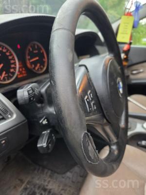Melns BMW 525 2006 Rīga, ar dzinēja tilpumu 2.50 L un nobraukumu 469 tūkst. km par 1350 €, foto 9 vietnē AUTOMOTO.COM.LV