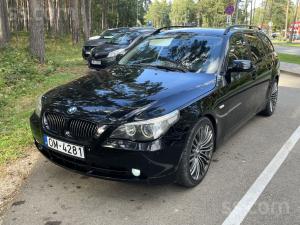 Black BMW 525 2006 in Riga, with an engine capacity of 2.50 L and mileage of 370 thousand km for 3150 €, photo  on AUTOMOTO.COM.LV