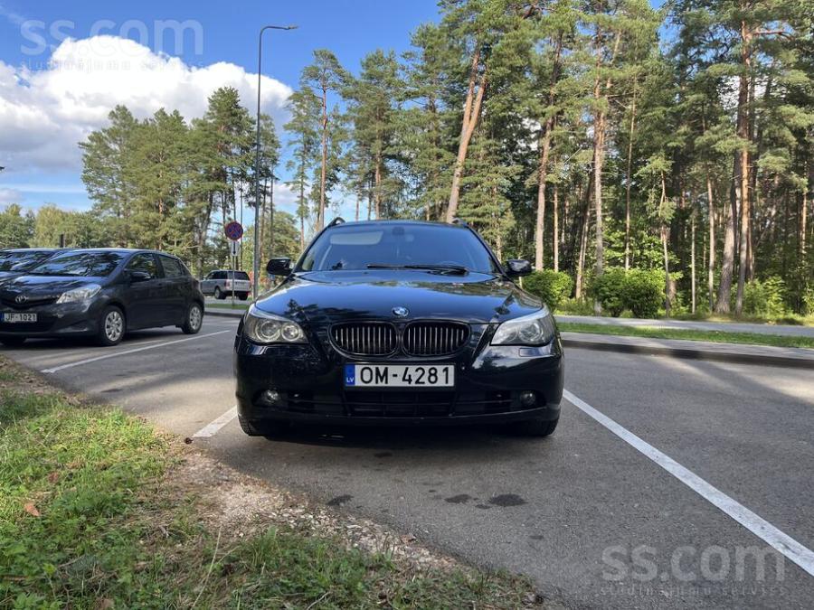 Melns BMW 525 2006 Rīga, ar dzinēja tilpumu 2.50 L un nobraukumu 370 tūkst. km par 3150 €, foto 4 vietnē AUTOMOTO.COM.LV