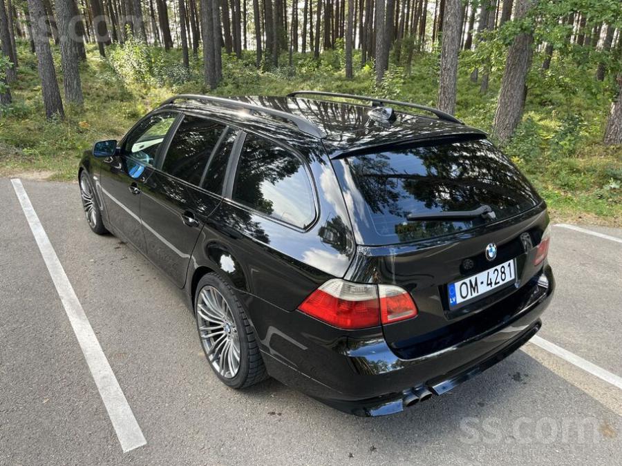 Melns BMW 525 2006 Rīga, ar dzinēja tilpumu 2.50 L un nobraukumu 370 tūkst. km par 3150 €, foto 10 vietnē AUTOMOTO.COM.LV