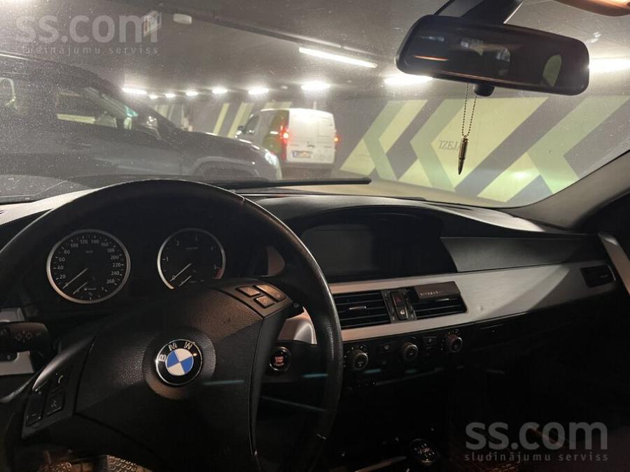 Melns BMW 525 2006 Rīga, ar dzinēja tilpumu 2.50 L un nobraukumu 370 tūkst. km par 3150 €, foto 16 vietnē AUTOMOTO.COM.LV