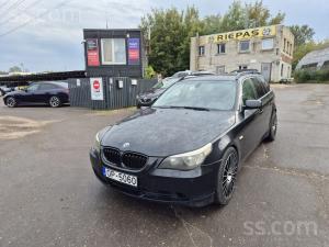 Черный БМВ 525 2006 в Рига, объемом двигателя 2.50 л и пробегом 470 тыс. км за 2590 €, фото  на AUTOMOTO.COM.LV