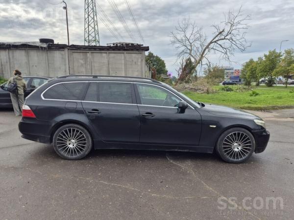 Melns BMW 525 2006 Rīga, ar dzinēja tilpumu 2.50 L un nobraukumu 470 tūkst. km par 2590 €, foto 6 vietnē AUTOMOTO.COM.LV