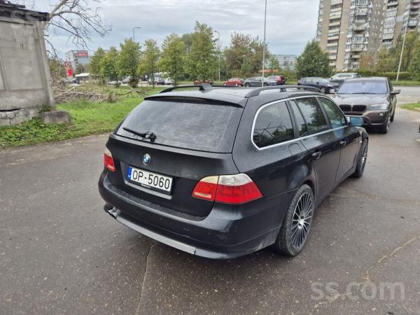 Melns BMW 525 2006 Rīga, ar dzinēja tilpumu 2.50 L un nobraukumu 470 tūkst. km par 2590 €, foto 7 vietnē AUTOMOTO.COM.LV