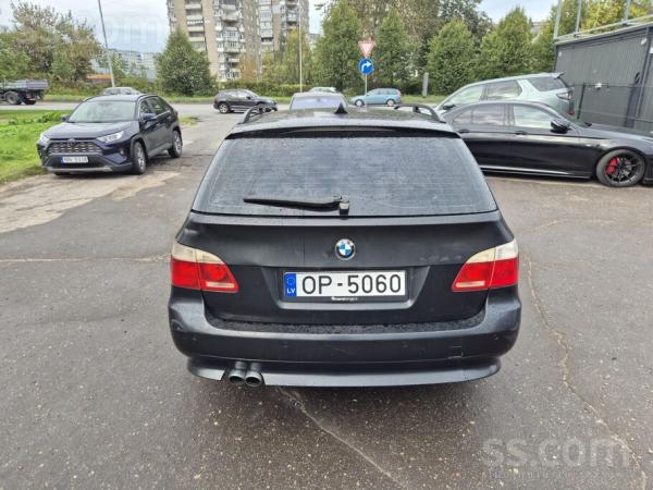 Melns BMW 525 2006 Rīga, ar dzinēja tilpumu 2.50 L un nobraukumu 470 tūkst. km par 2590 €, foto 8 vietnē AUTOMOTO.COM.LV