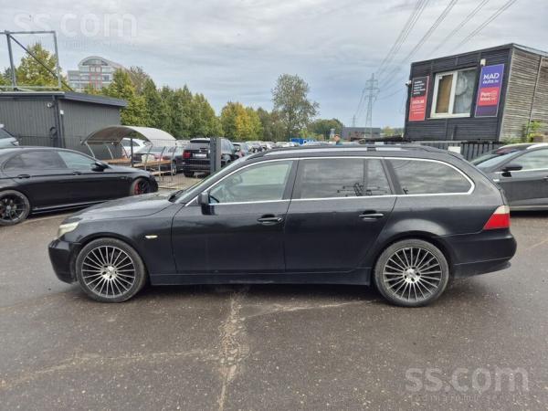 Melns BMW 525 2006 Rīga, ar dzinēja tilpumu 2.50 L un nobraukumu 470 tūkst. km par 2590 €, foto 10 vietnē AUTOMOTO.COM.LV