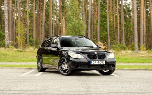 Melns BMW 525 2006 Rīga, ar dzinēja tilpumu 2.50 L un nobraukumu 470 tūkst. km par 2590 €, foto 3 vietnē AUTOMOTO.COM.LV