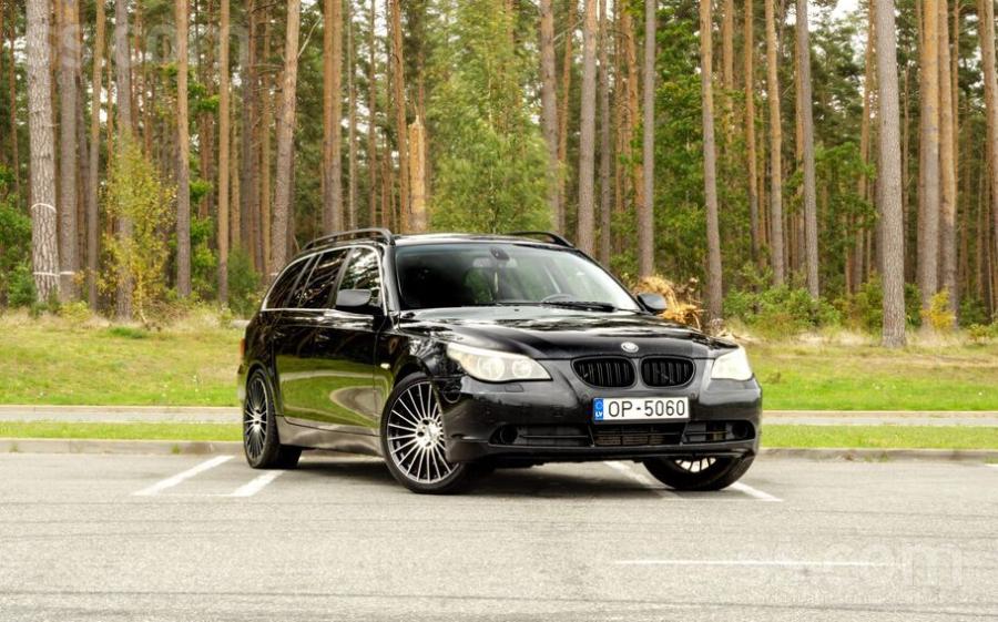 Melns BMW 525 2006 Rīga, ar dzinēja tilpumu 2.50 L un nobraukumu 470 tūkst. km par 2590 €, foto 3 vietnē AUTOMOTO.COM.LV