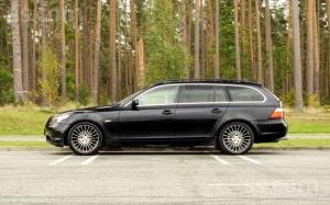 Melns BMW 525 2006 Rīga, ar dzinēja tilpumu 2.50 L un nobraukumu 470 tūkst. km par 2590 €, foto 6 vietnē AUTOMOTO.COM.LV