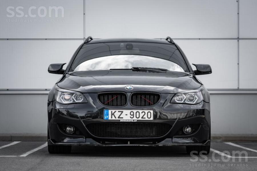 Melns BMW 525 2006 Rīga, ar dzinēja tilpumu 2.50 L un nobraukumu 329 tūkst. km par 5990 €, foto 3 vietnē AUTOMOTO.COM.LV