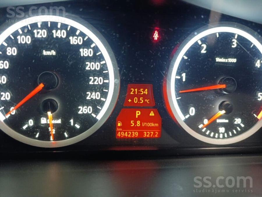 Черный БМВ 525 2006 в Екабпилс, объемом двигателя 2.50 л и пробегом 501 тыс. км за 5500 €, фото 9 на AUTOMOTO.COM.LV