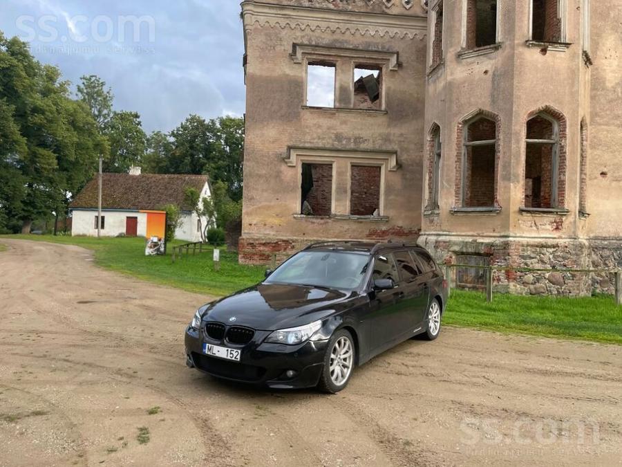 Черный БМВ 525 2006 в Екабпилс, объемом двигателя 2.50 л и пробегом 501 тыс. км за 5500 €, фото 10 на AUTOMOTO.COM.LV