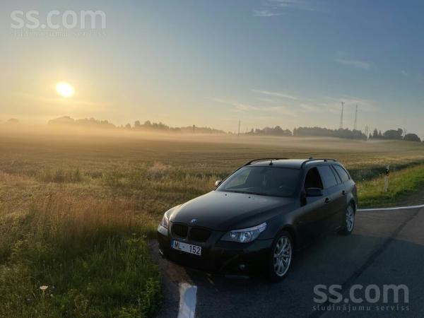 Melns BMW 525 2006 Jēkabpils, ar dzinēja tilpumu 2.50 L un nobraukumu 501 tūkst. km par 5500 €, foto 1 vietnē AUTOMOTO.COM.LV