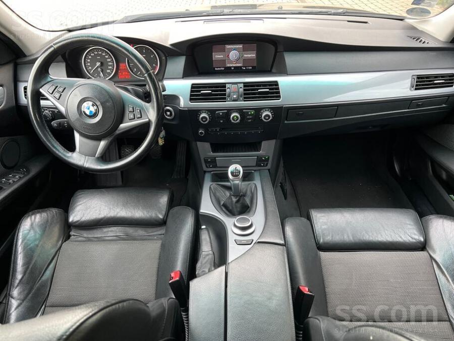 Melns BMW 525 2007 Rīga, ar dzinēja tilpumu 2.50 L un nobraukumu 339 tūkst. km par 2750 €, foto 5 vietnē AUTOMOTO.COM.LV