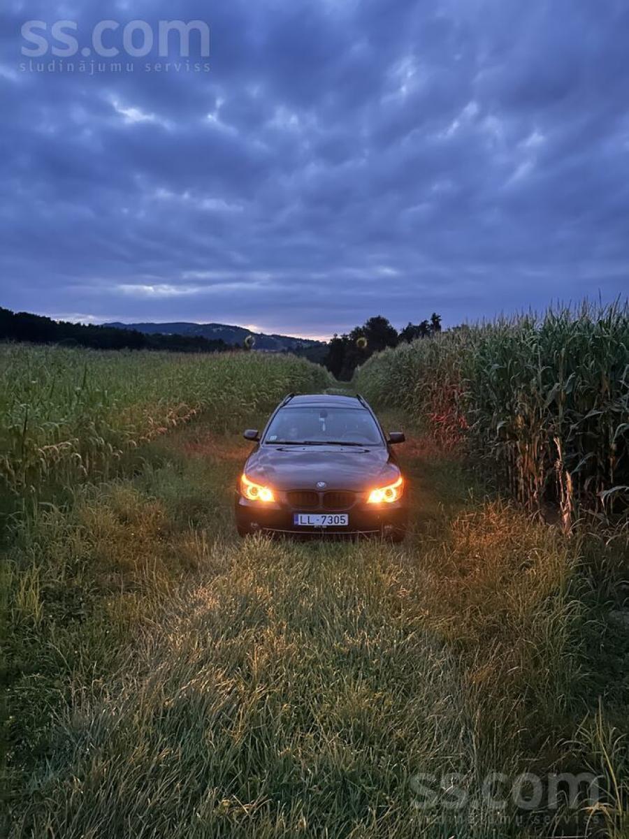 Melns BMW 525 2007 Rēzekne, ar dzinēja tilpumu 3.00 L un nobraukumu 382 tūkst. km par 2700 €, foto 1 vietnē AUTOMOTO.COM.LV