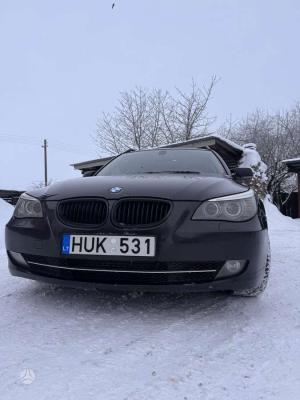 Black BMW 525 2007 in Vilnius, with an engine capacity of 3.00 L and mileage of 485 thousand km for 3300 €, photo 3 on AUTOMOTO.COM.LV