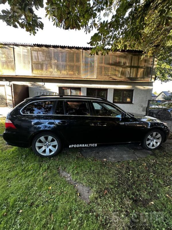 Melns BMW 525 2007 Ventspils, ar dzinēja tilpumu 3.00 L un nobraukumu 388 tūkst. km par 5000 €, foto 5 vietnē AUTOMOTO.COM.LV