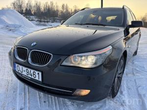 Black BMW 525 2007 in Bauska, with an engine capacity of 2.50 L and mileage of 444 thousand km for 3150 €, photo 10 on AUTOMOTO.COM.LV