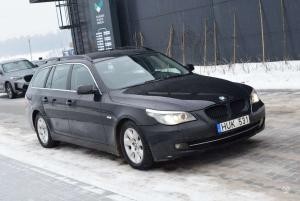 Black BMW 525 2007 in Vilnius, with an engine capacity of 2.99 L and mileage of 485 thousand km for 3450 €, photo 3 on AUTOMOTO.COM.LV