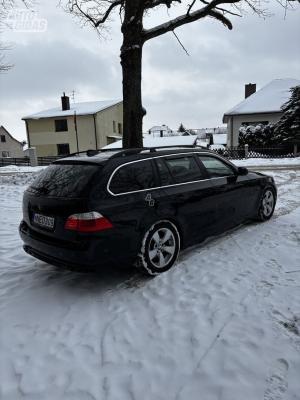 Black BMW 525 2007 in Alytus, with an engine capacity of 3.00 L and mileage of 366 thousand km for 3900 €, photo 6 on AUTOMOTO.COM.LV