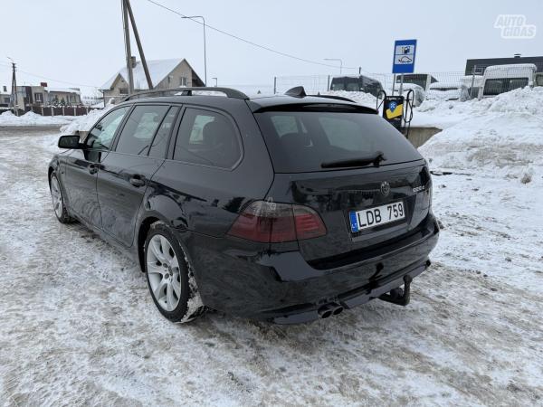 Melns BMW 525 2007 Kauņa, ar dzinēja tilpumu 3.00 L un nobraukumu 412 tūkst. km par 3600 €, foto 6 vietnē AUTOMOTO.COM.LV
