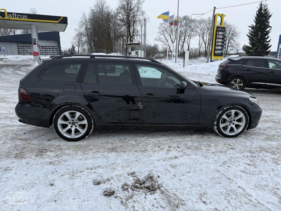 Melns BMW 525 2007 Kauņa, ar dzinēja tilpumu 3.00 L un nobraukumu 412 tūkst. km par 3600 €, foto 8 vietnē AUTOMOTO.COM.LV