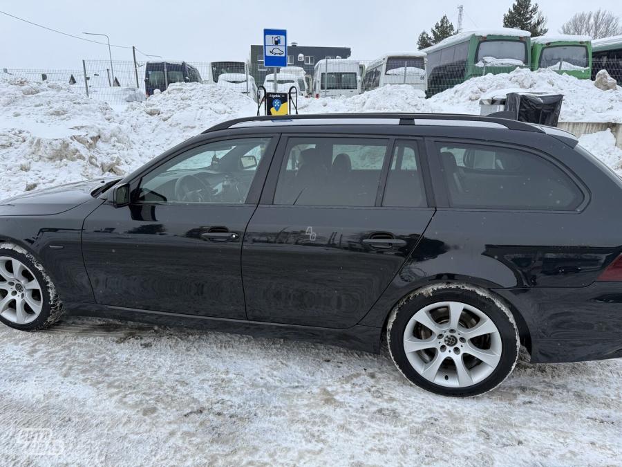 Melns BMW 525 2007 Kauņa, ar dzinēja tilpumu 3.00 L un nobraukumu 412 tūkst. km par 3600 €, foto 9 vietnē AUTOMOTO.COM.LV